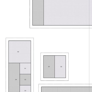 Pacman Ghost Quilt Block 1 Foundation Paper Piecing 16x16 - Etsy