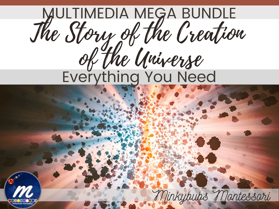 Montessori Story of Creation of Universe First Great Lesson Printable ...