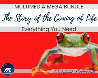 Printable Timeline of Life Bundle Montessori Second Great Lesson, the ...