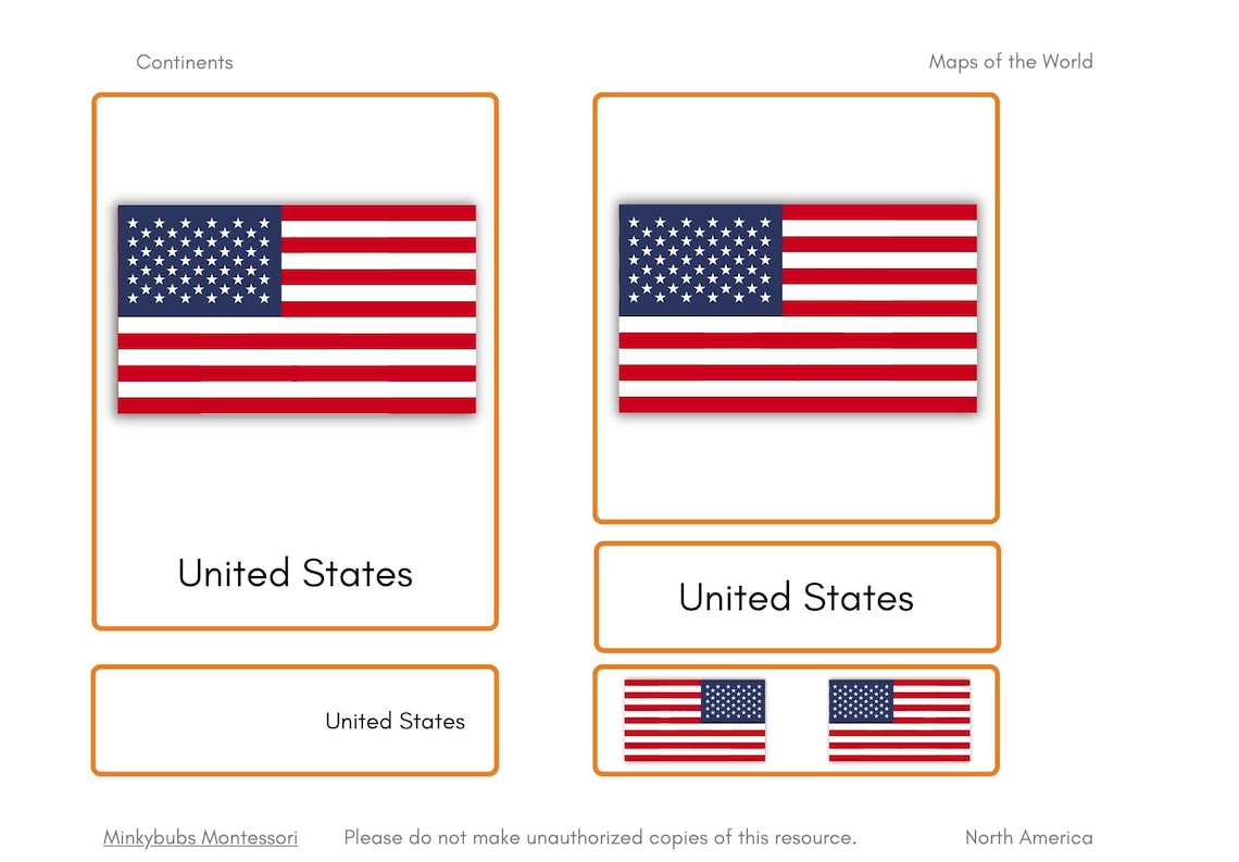 North America Country Flags and Map Pins With Flags and Labels - Etsy