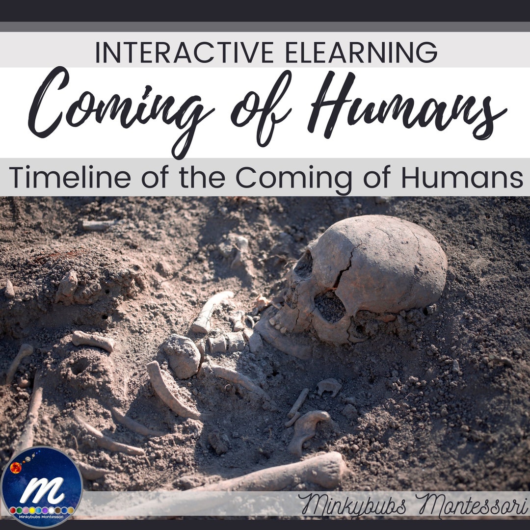Coming of Humans Third Great Lesson Montessori Digital Edition No ...