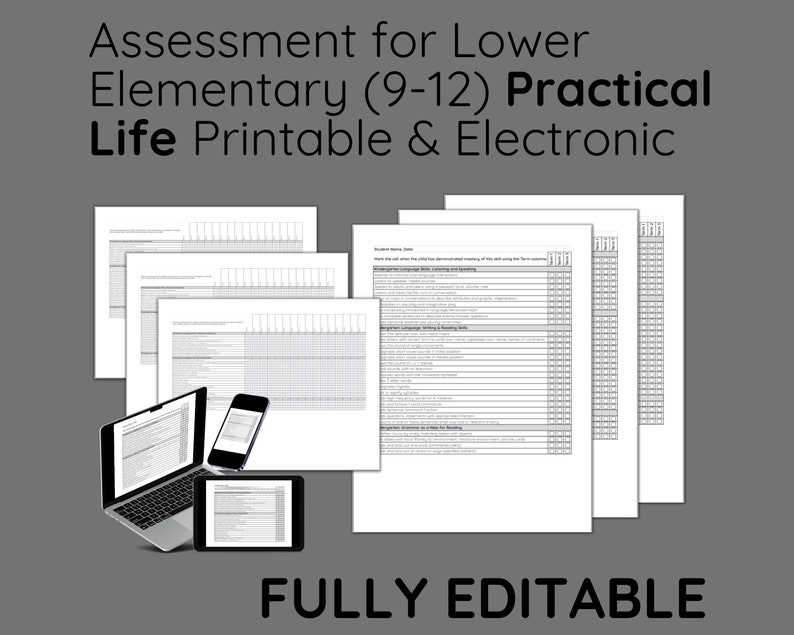 Montessori UPPER ELEMENTARY PRACTICAL Life Studies Record Keeping ...