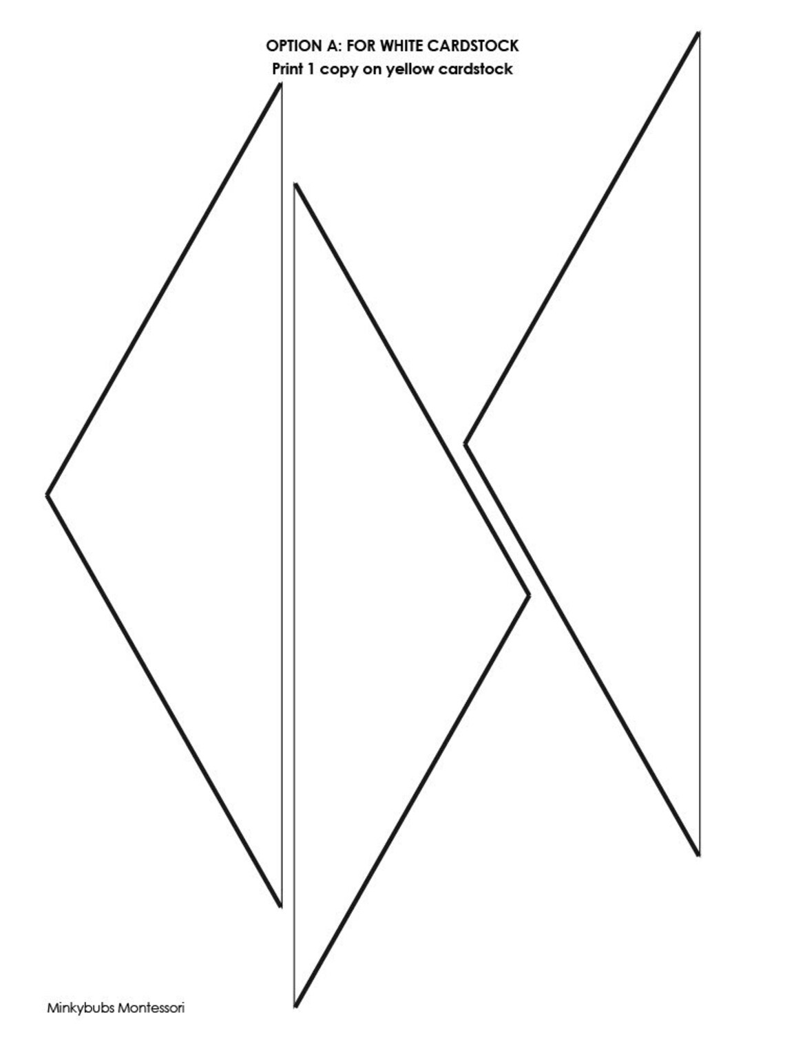 Constructive Triangles Rectangular Colored Set 2 Box 1 Printable Print ...