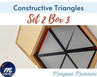 Constructive Triangles Rectangular Colored Set 1 Box 2 Printable Print ...