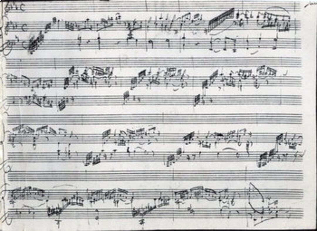 Mozart's Fantasia C Minor Quartet Score Parts Violin 1 2 Viola Cello ...