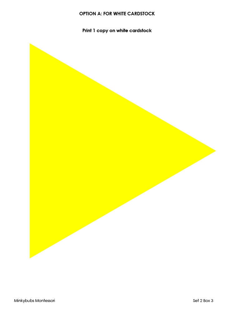 Constructive Triangles Rectangular Colored Set 2 Box 3 Printable ...