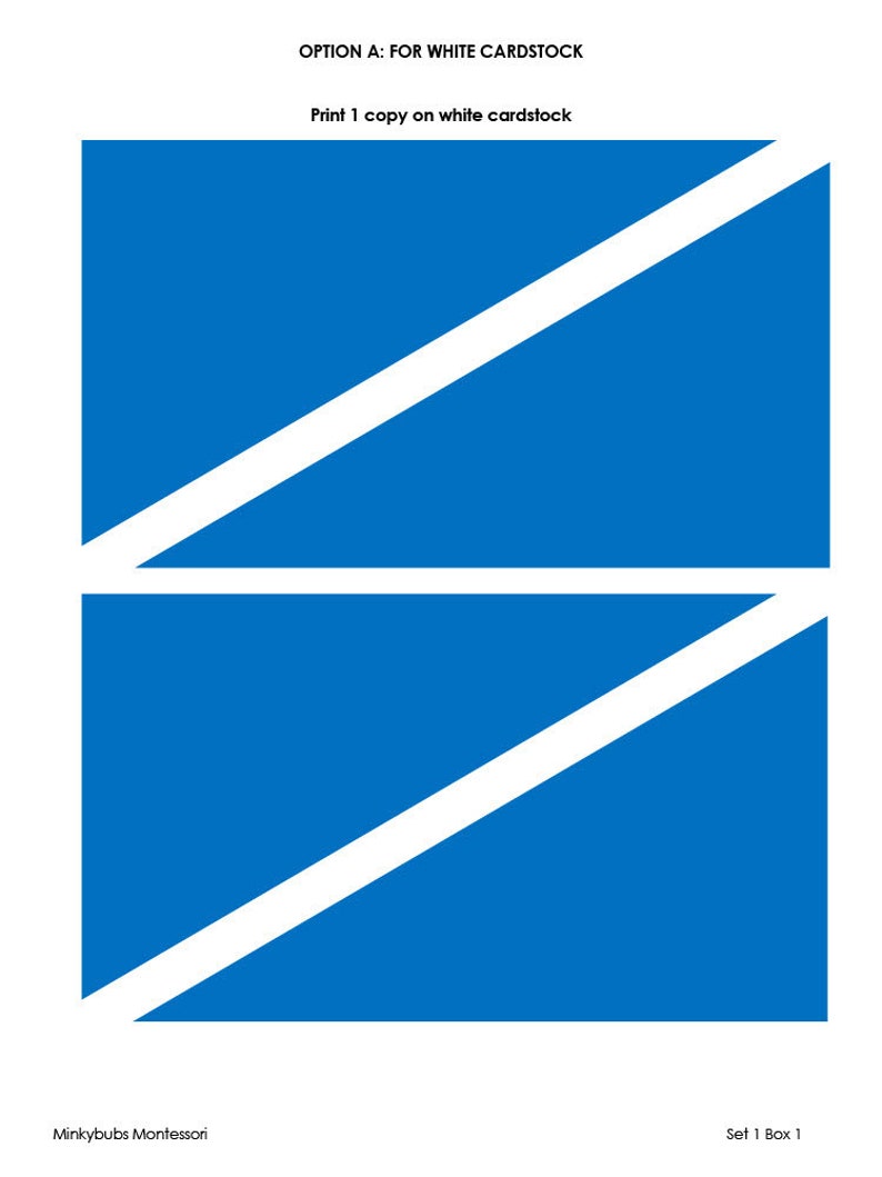 Constructive Triangles Rectangular Colored Set 1 Box 2 Printable ...