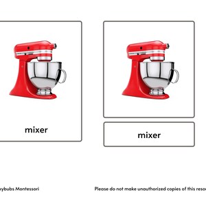 Kitchen 3 Part Cards - Etsy