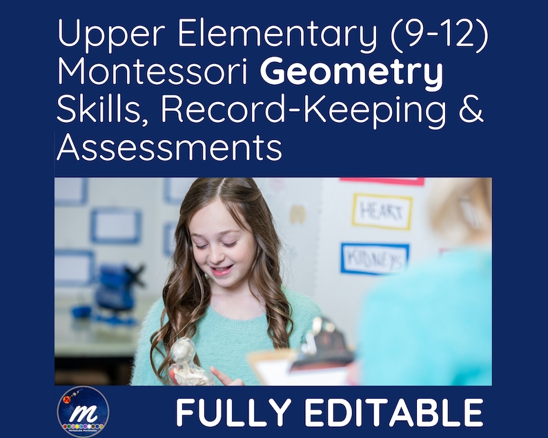 Montessori UPPER ELEMENTARY GEOMETRY Record Keeping Language Yr 4 5 6 ...