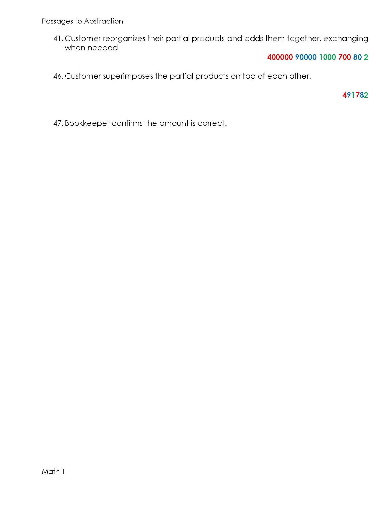 Bank Game Montessori Math 1 Manual Multiplication Lessons Unit 10 ...