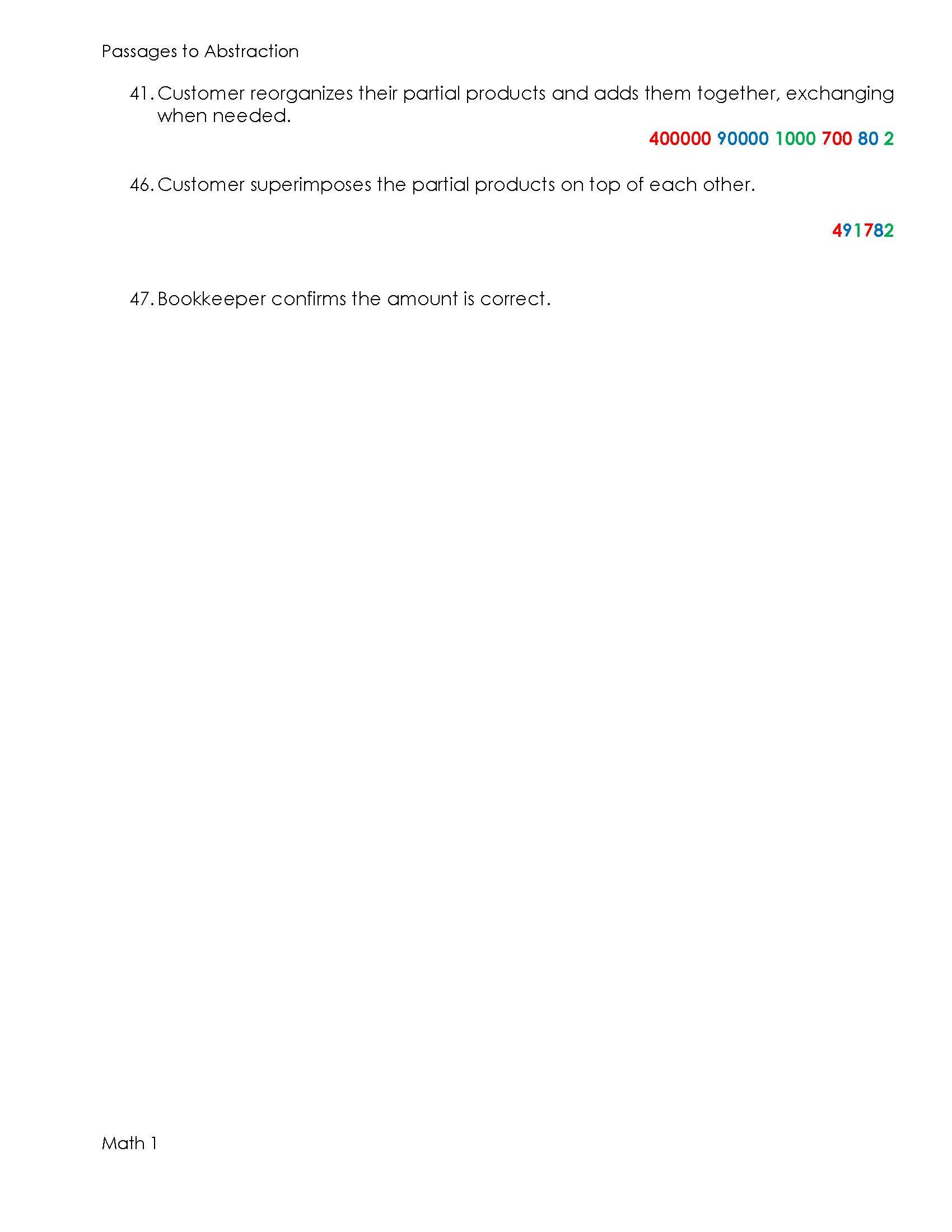 Bank Game Montessori Math 1 Manual Multiplication Lessons Unit 10 ...