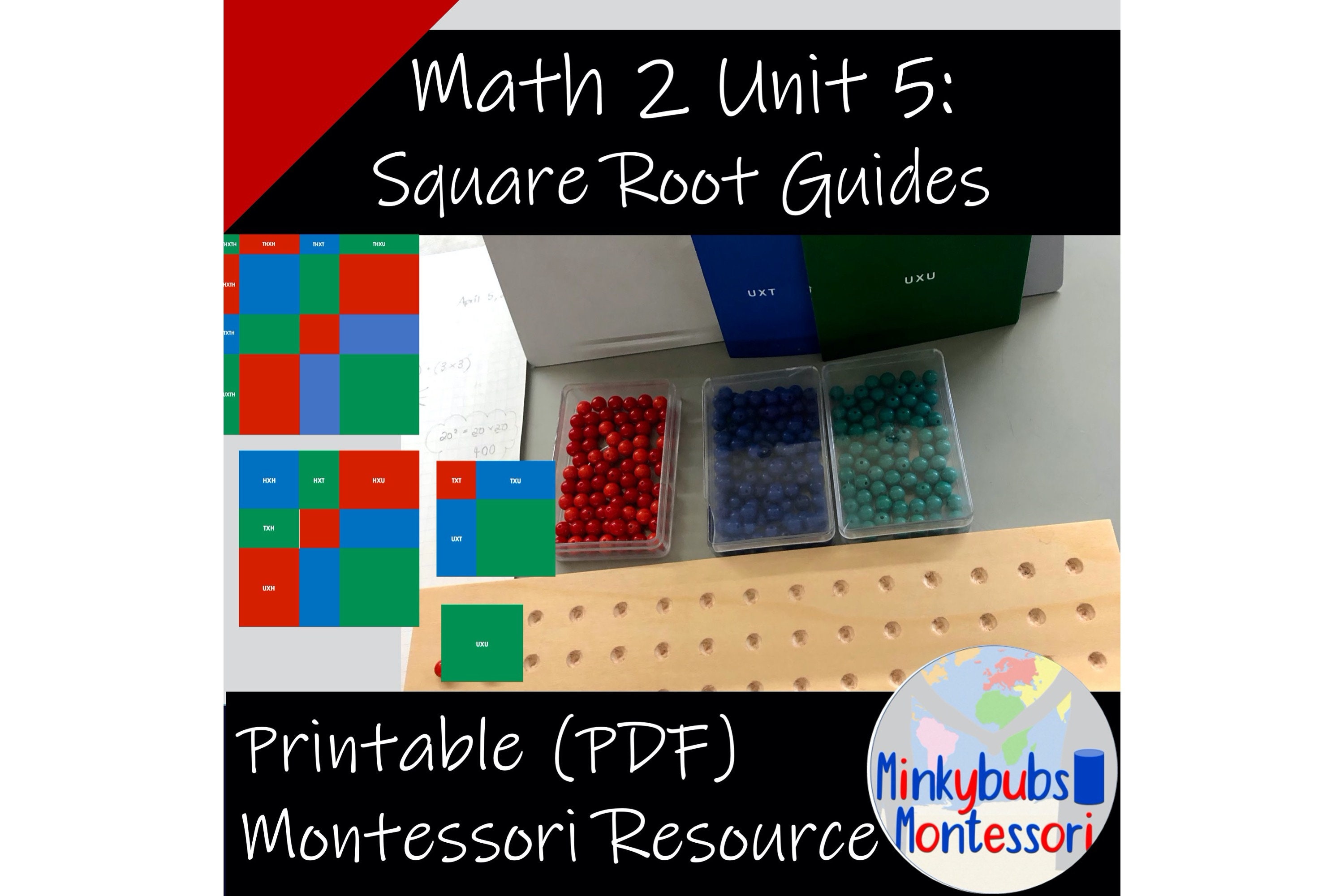 Square Root Pattern Guides Standard Size Authentic Material and Chart ...