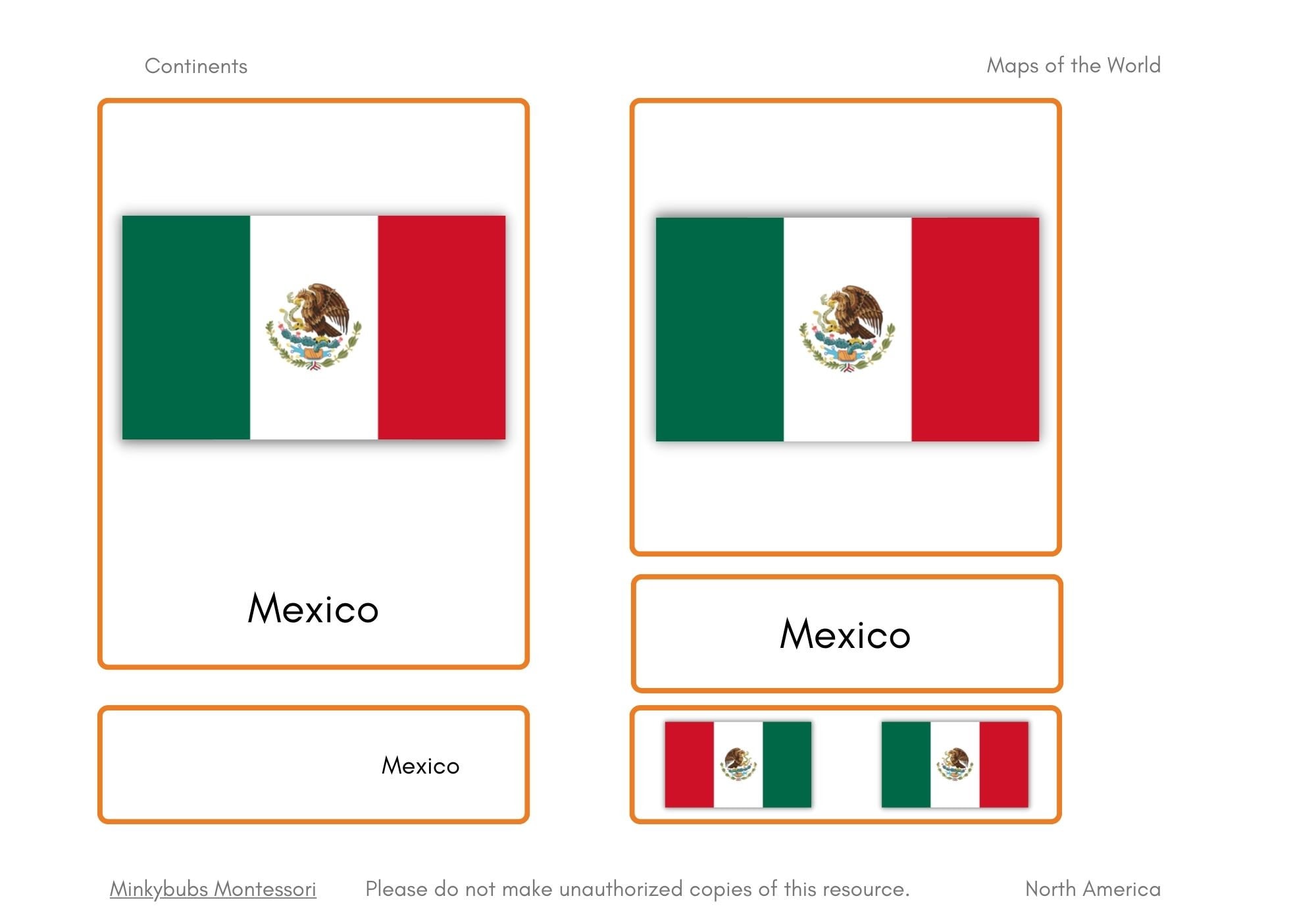 North America Country Flags and Map Pins With Flags and Labels - Etsy