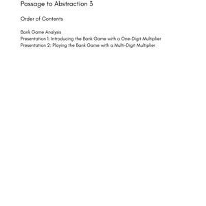 Bank Game Montessori Math 1 Manual Multiplication Lessons Unit 10 ...