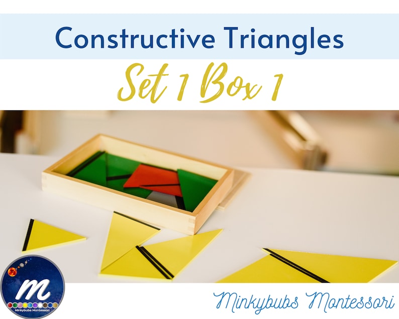 Constructive Triangles Rectangular Colored Set 1 Box 1 Printable ...