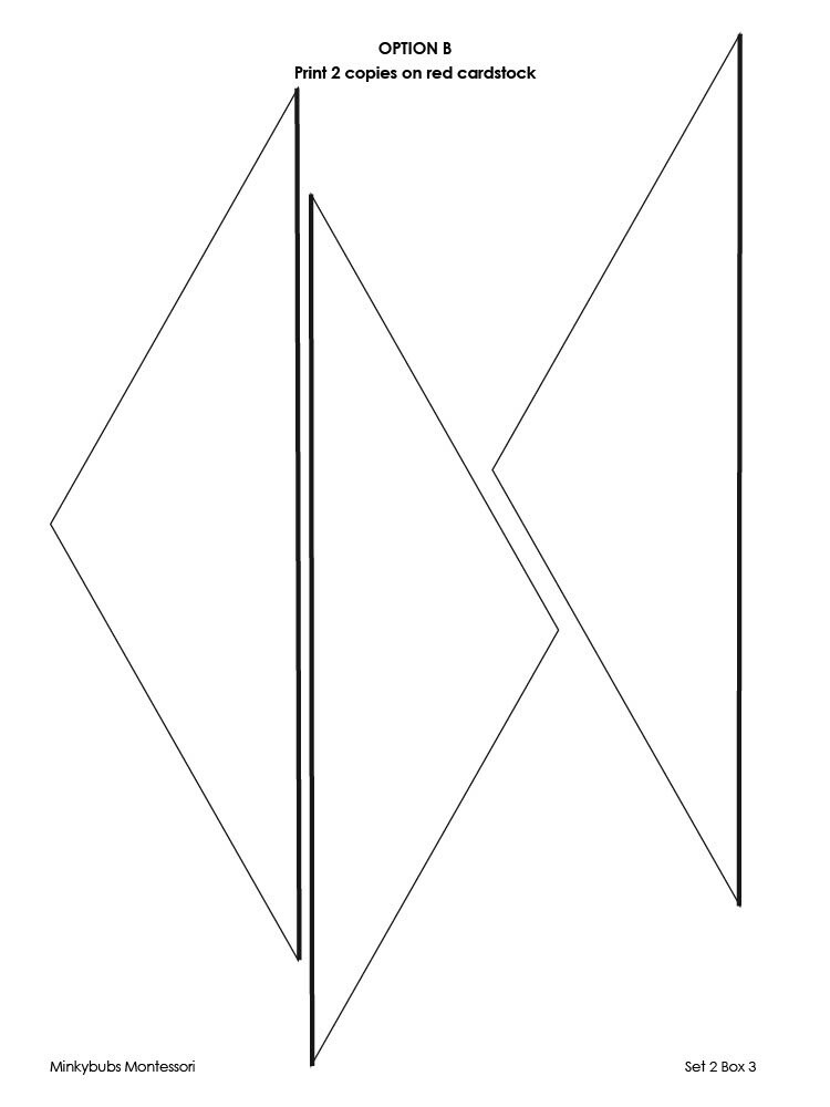Constructive Triangles Rectangular Colored Set 2 Box 3 Printable ...
