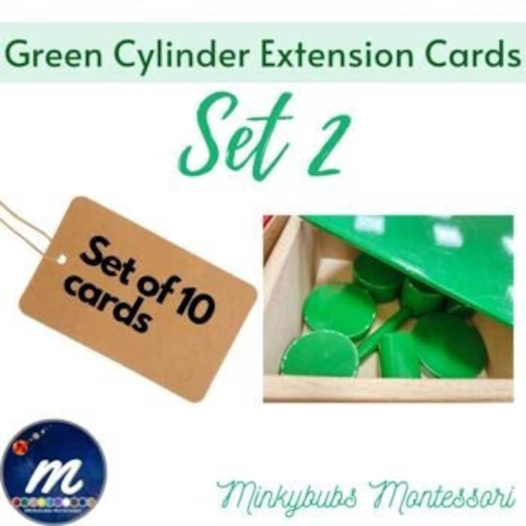 Green Cylinder Extension Control Cards Set 2 - Print & Go! - Etsy