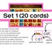 20 Movable Alphabet Pink Language Picture Cards Activity CVC Words Set ...