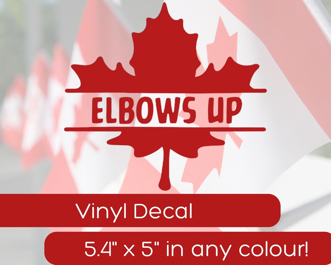 Elbows Up. Car Decals – Bumper Sticker – Vehicle Decal – 5" X 5 ...