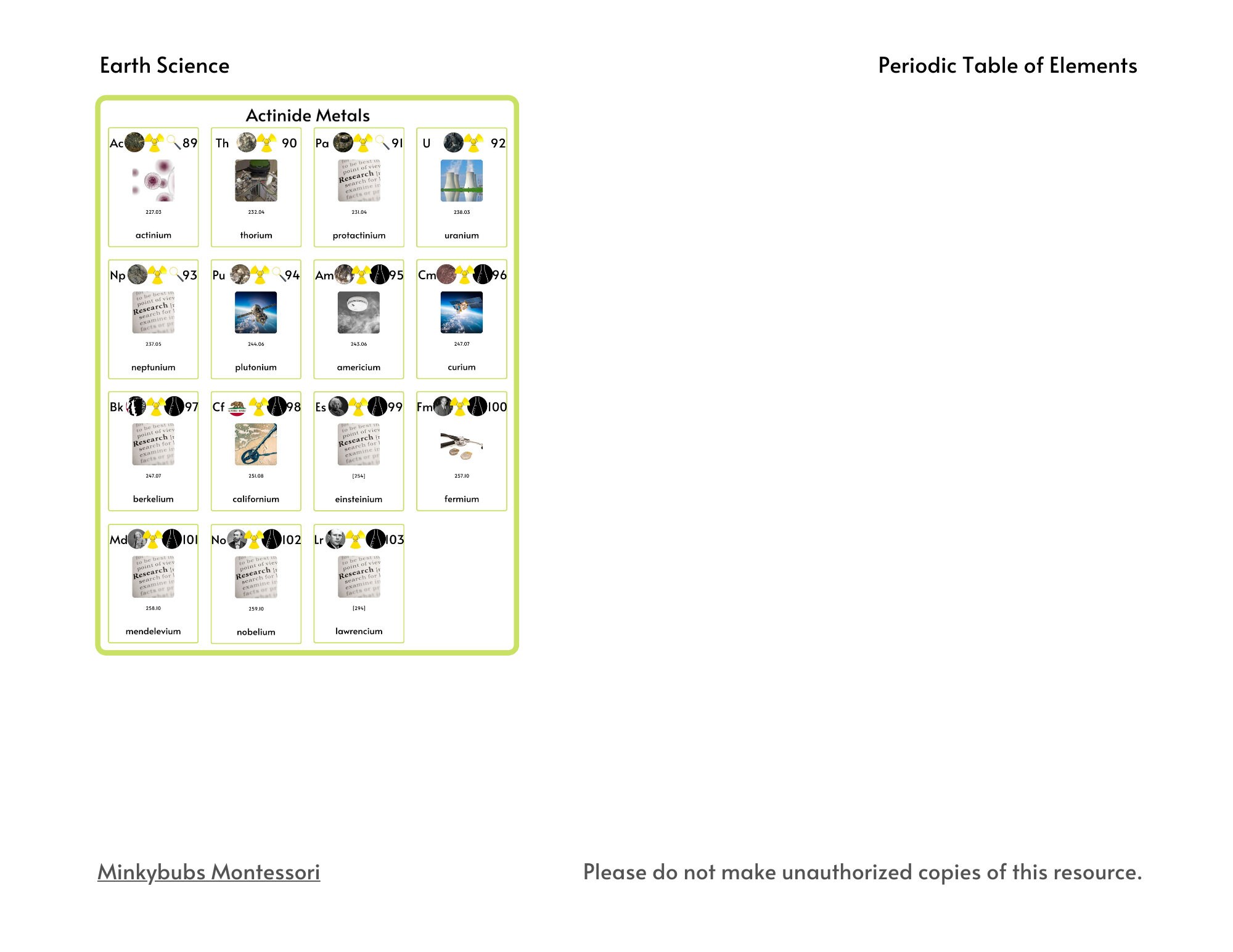 Periodic Table of Elements and Common Uses 3 Part Task Cards - Etsy