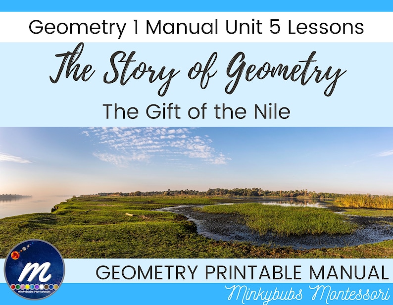 Geometry 1 the Story of Geometry Montessori Introduction to Geometry ...