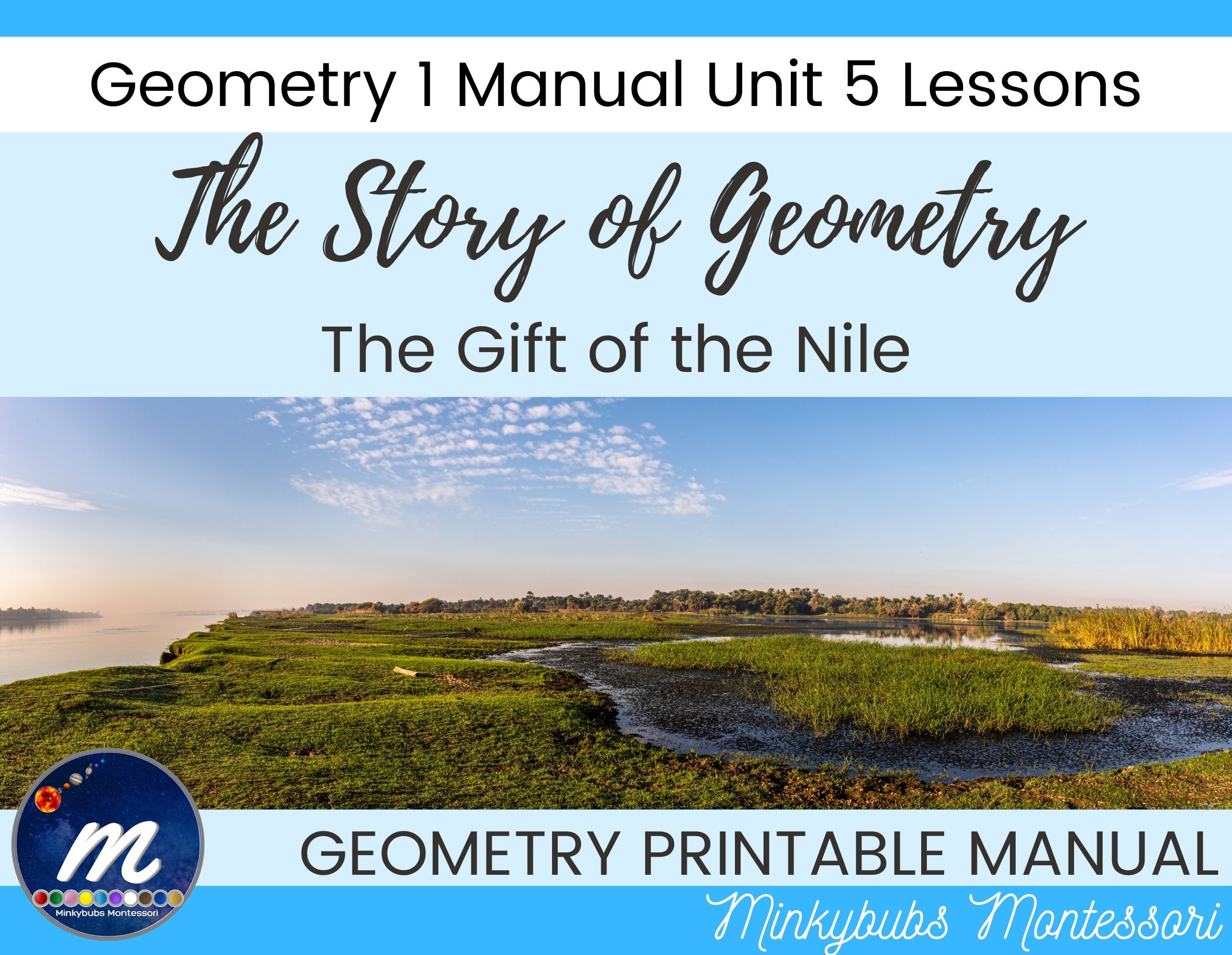 Geometry 1 the Story of Geometry Montessori Introduction to Geometry ...