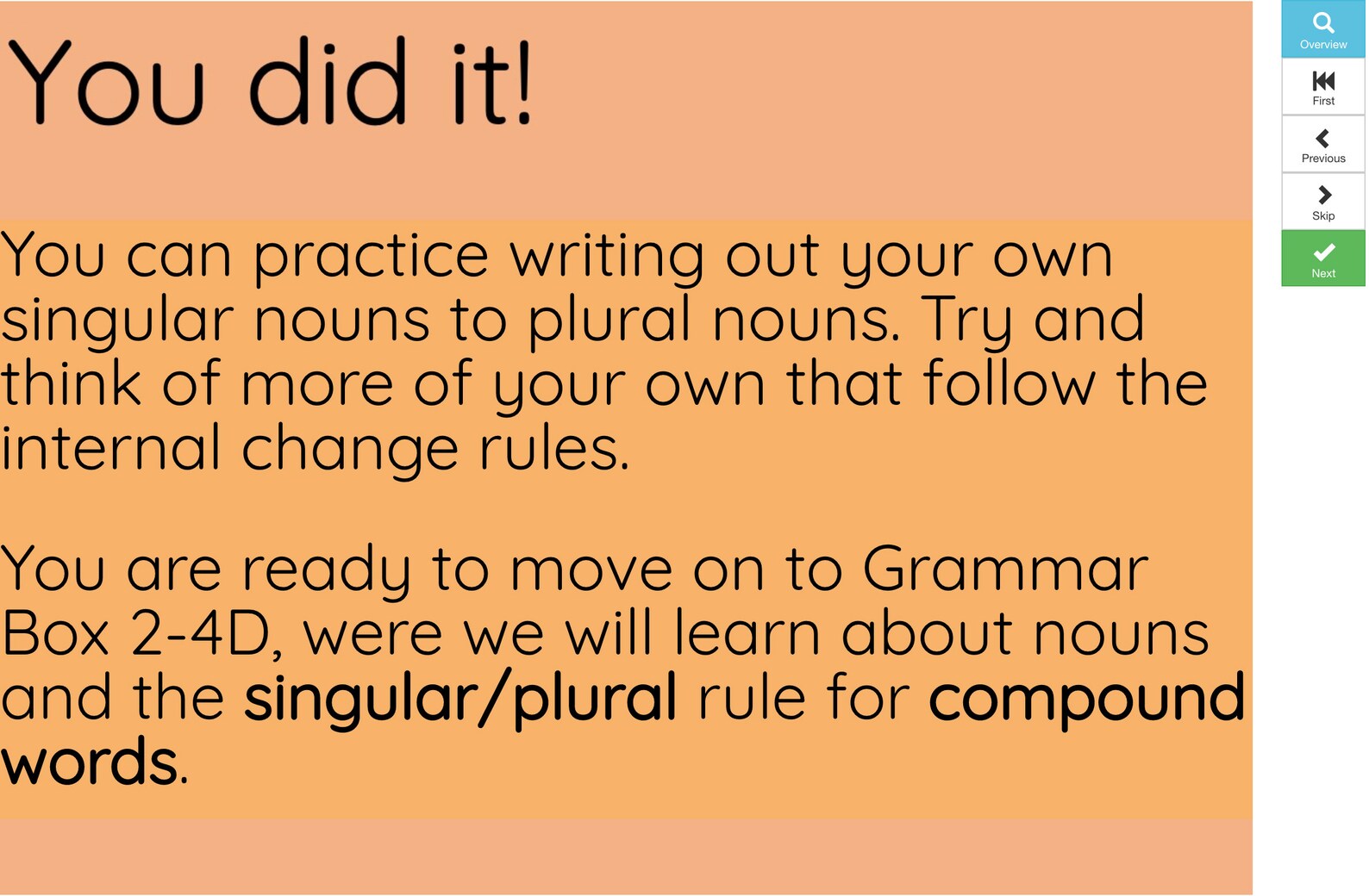 Montessori Grammar Box 2-4C BOOM Articles & Nouns Parts Speech - Etsy