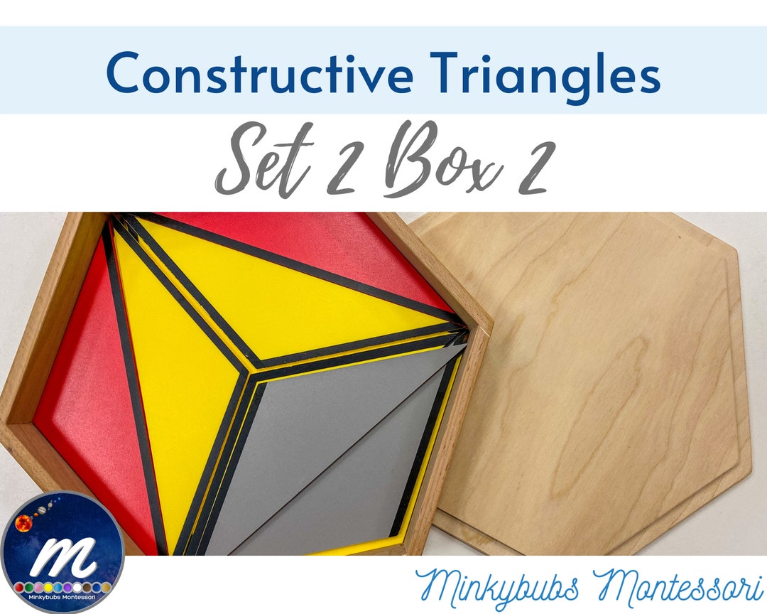 Constructive Triangles Rectangular Colored Set 2 Box 2 Printable ...