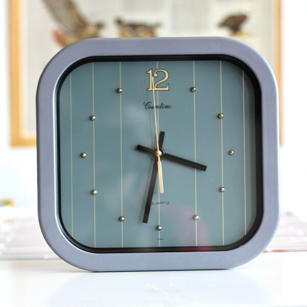 80s Wall Clock - Etsy