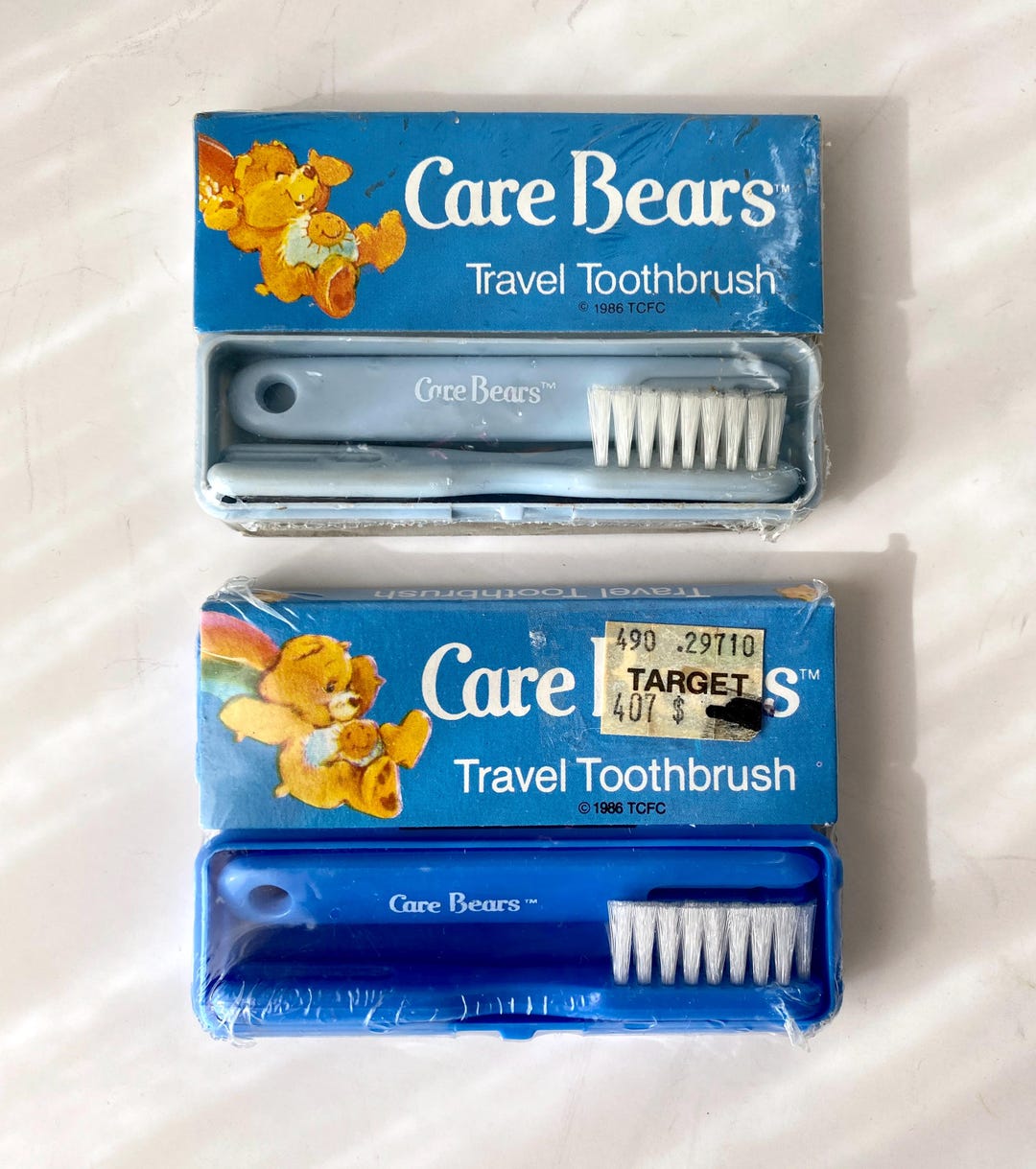 1986 Care Bears Travel Toothbrush With Case, Kids or Adults Toothbrush ...