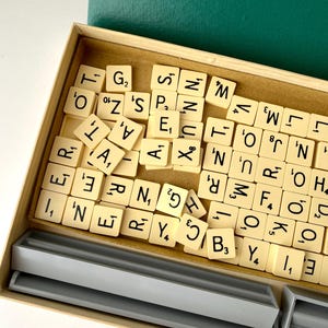 1954 Scrabble Board Game, Retro Family Games, Kids Word Games, Made in ...