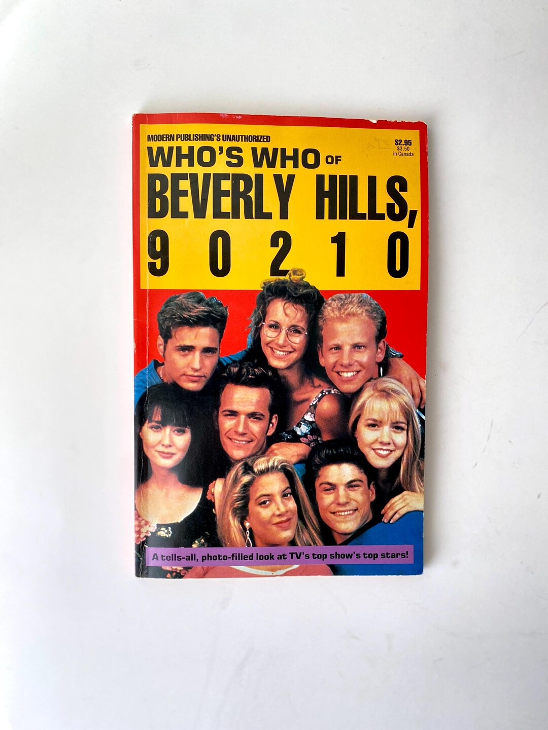 1992 Beverly Hills 90210 Biography, 90s Television Show, 90s Sitcom - Etsy