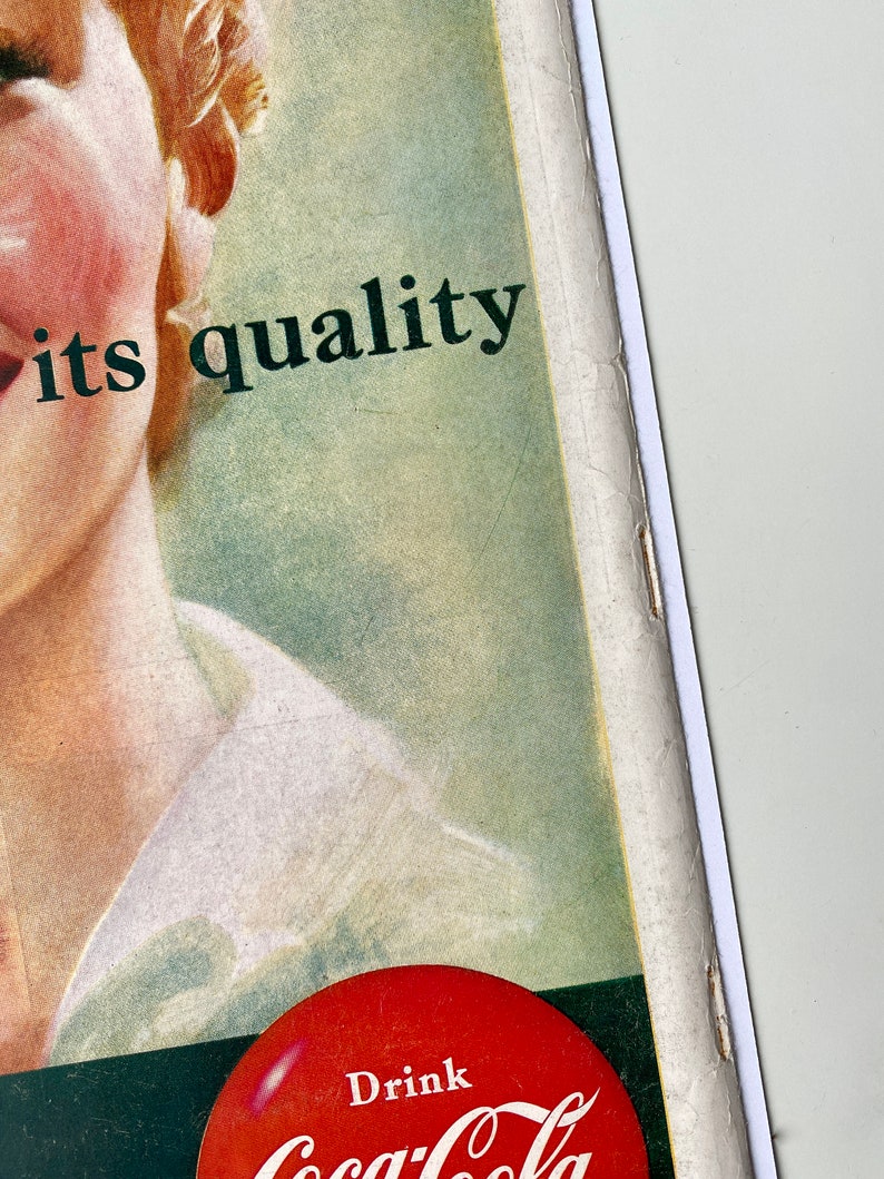 1951 Coca Cola Ad Retro Coke Advertising Original Ad Life - Etsy