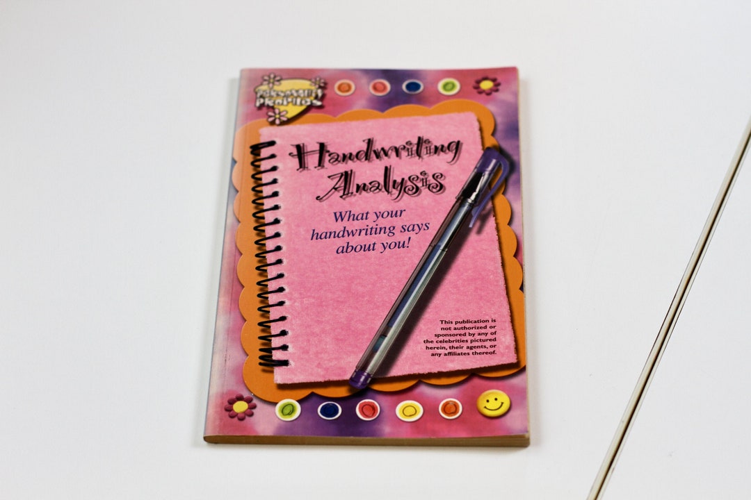2001 Handwriting Analysis Guide, Personality Guide, Teen Girl Gift ...