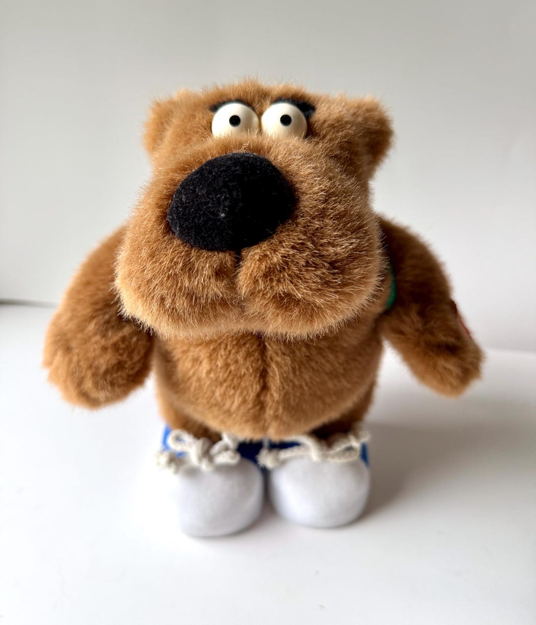 1998 Sid Bear Talking Toy, I Love Chocolate Plush Toy, Brown Bear Toy ...