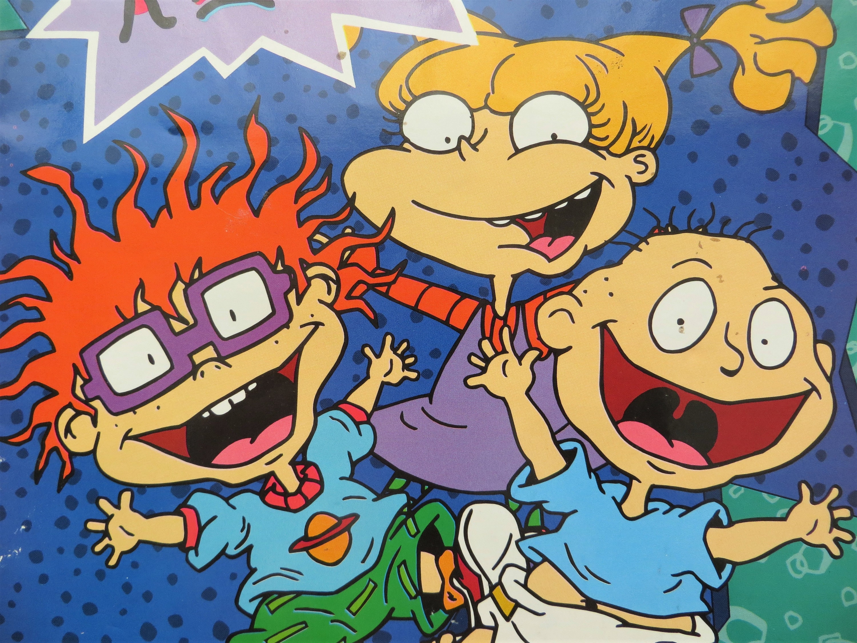 1997 Rugrats Coloring Book Rugrats Stickers Nickelodeon | Etsy