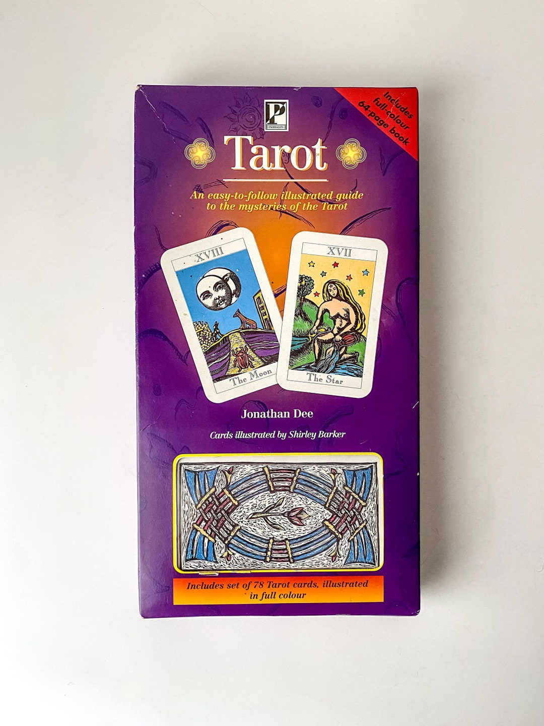 1997 Tarot Guidebook and Card Deck Set, Jonathan Dee, Tarot Deck ...
