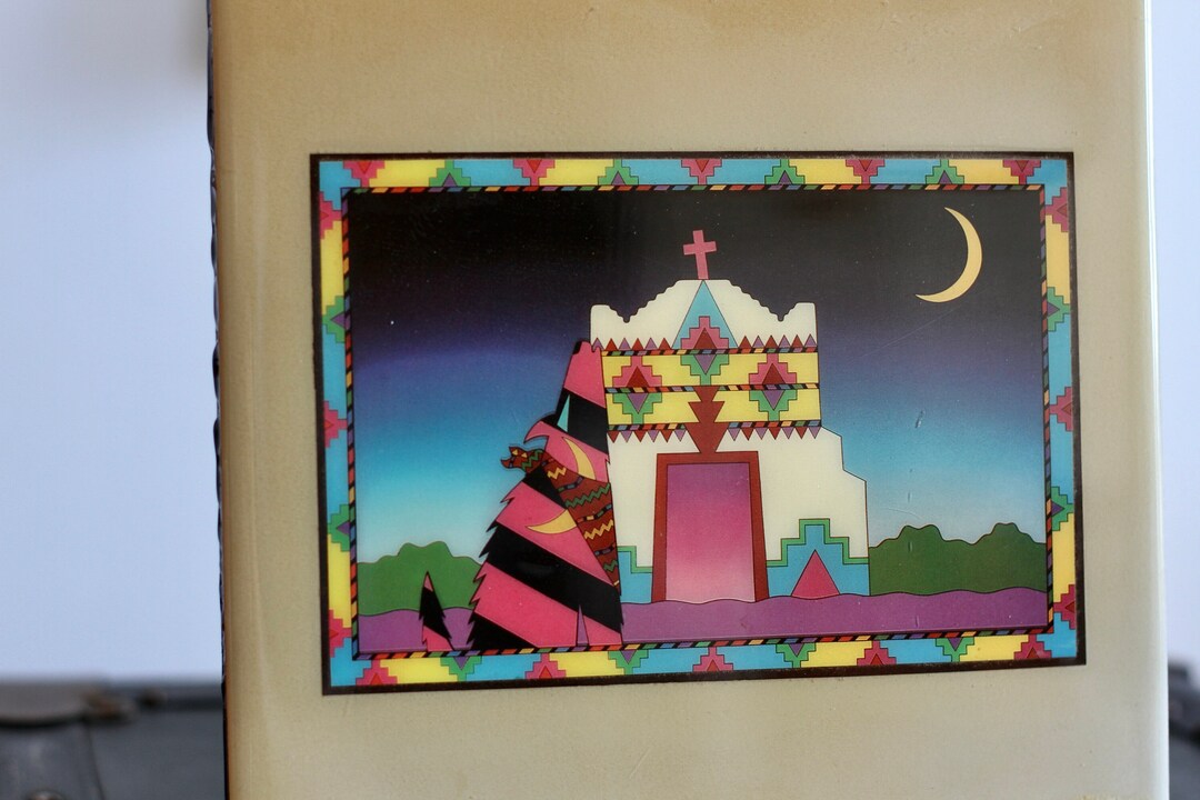 Vintage Tavlos Art Tiles, Set of Two, Serigraph Silkscreen, Sonny Boy ...