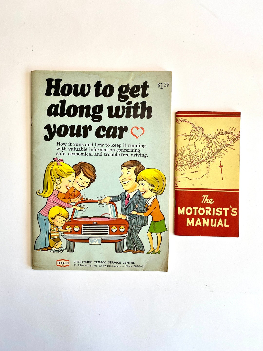 Vintage Motorist's Manual and Car Care Books How to Get - Etsy