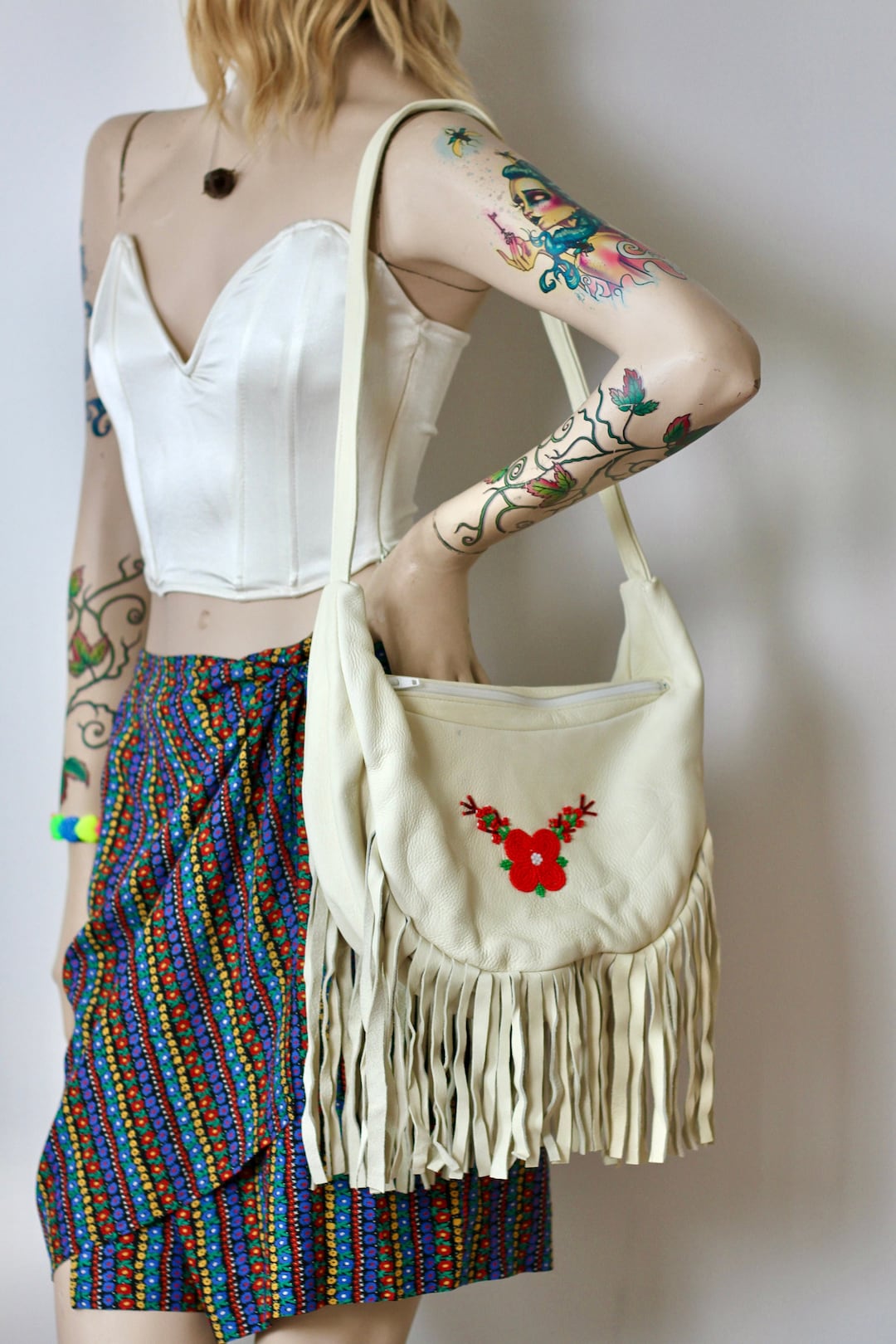 Vintage Buckskin Beaded Purse, Soft Lush Genuine Leather, Native ...