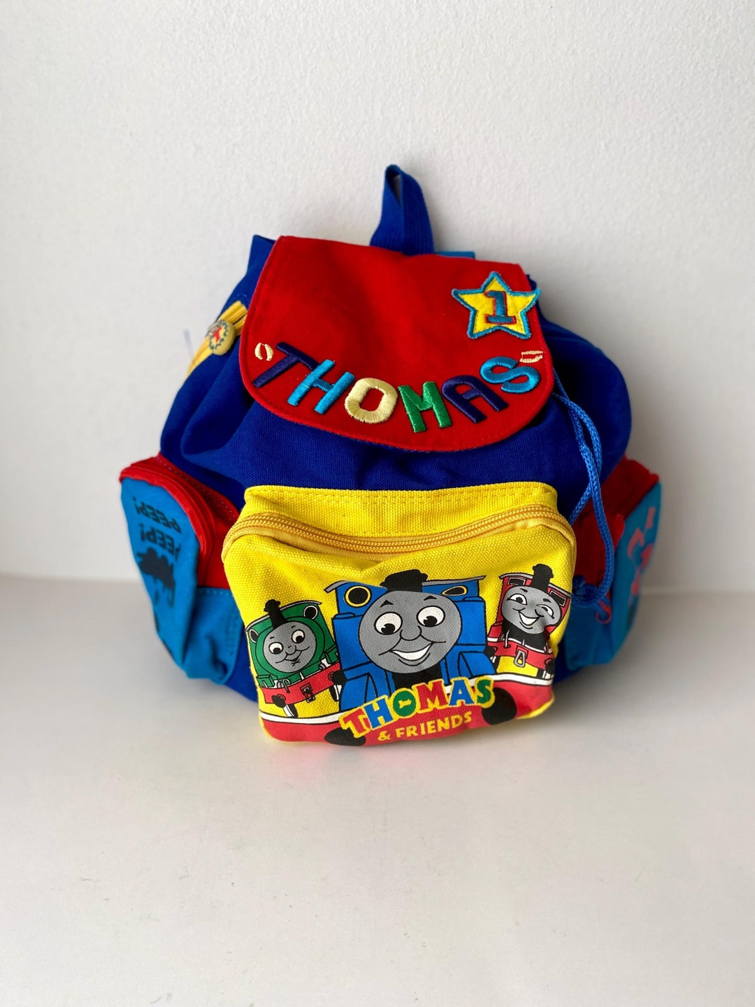 Y2K Thomas and Friends Backpack, Thomas the Tank Engine Backpack, Mini ...