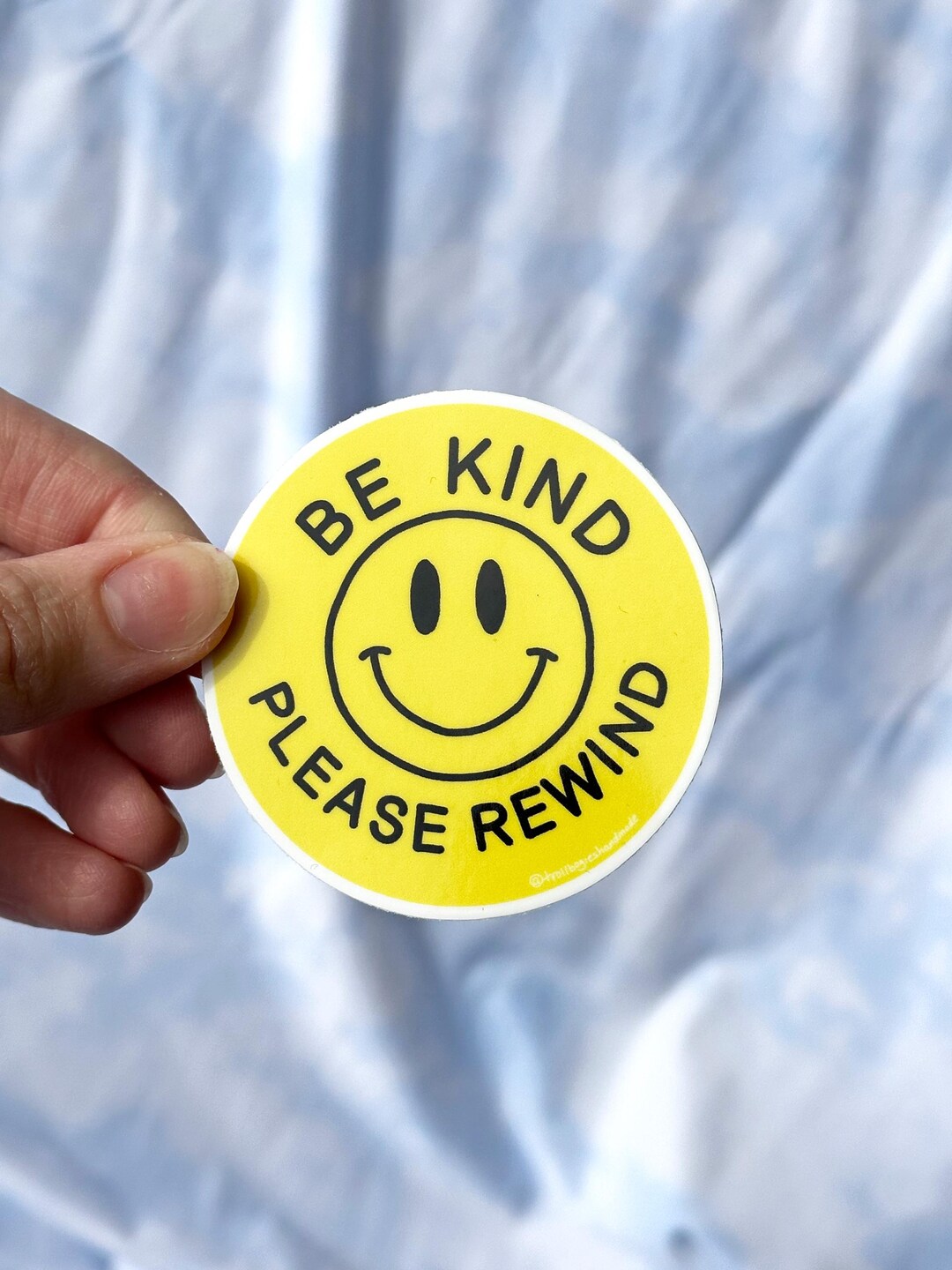 Be Kind, Please Rewind Sticker - Etsy