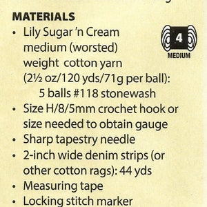 Rug Vintage Crochet Pattern Rag Rug Crochet Pattern Home - Etsy