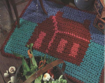 Rag Crochet Doily Rug Pattern - Etsy