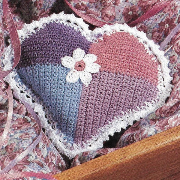 Crochet Heart Sachet - Etsy