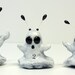 Hand-sculpted Alien Ghost Figurine - Desk Buddy for Spooky and Cute ...
