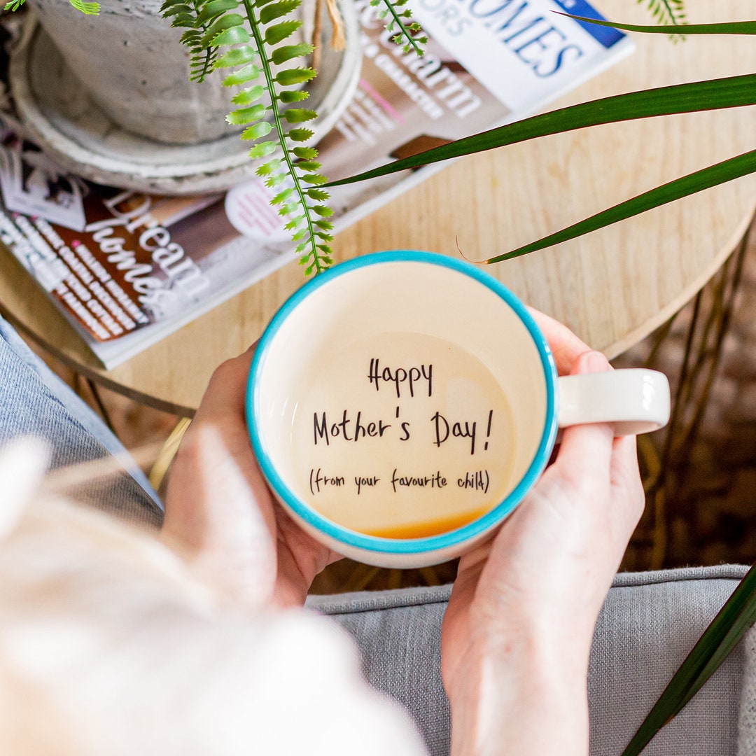 Happy Mother's Day From Your Favourite Child Hidden Message Mug, Funny ...