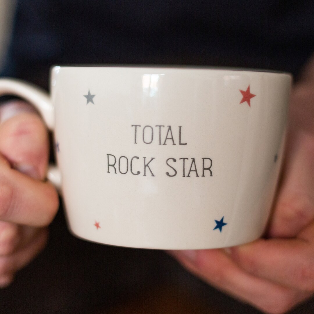 Total Rock Star Cup, Handmade Star Cup - Etsy
