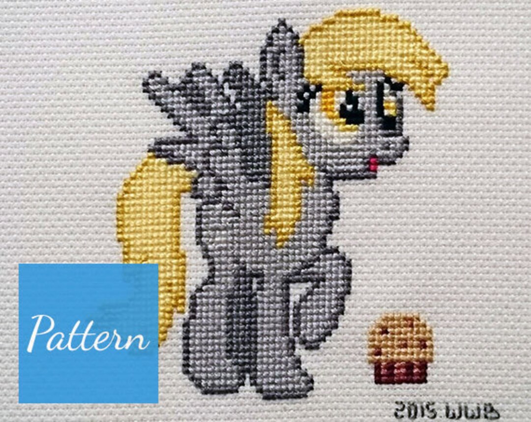 Derpy Hooves my Little Pony Cross Stitch Pattern - Etsy