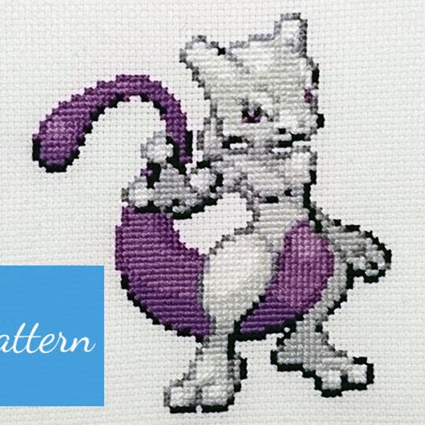 Mewtwo Amigurumi - Etsy